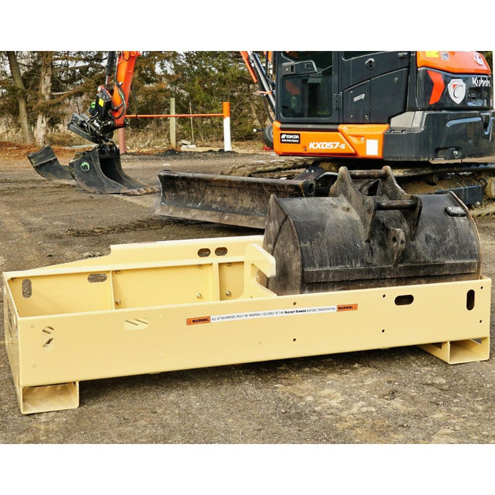 Bucket Bunker Mini Ex 6t Excavator Bucket Storage Rack